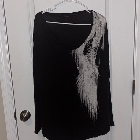 Simply Vera Vera Wang | Tops | Simply Vera Vera Wang Black Top With ...